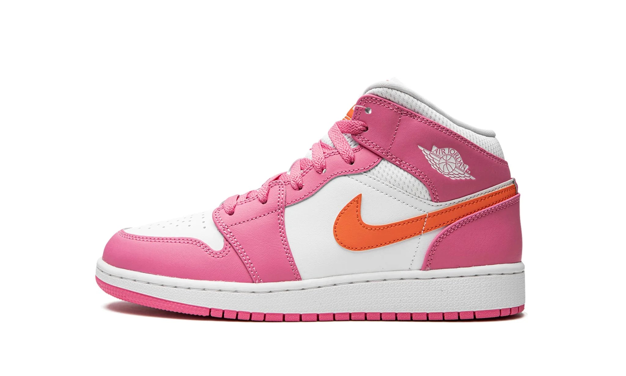 Air Jordan 1 Mid Pinksicle Orange (GS) – Authentnew